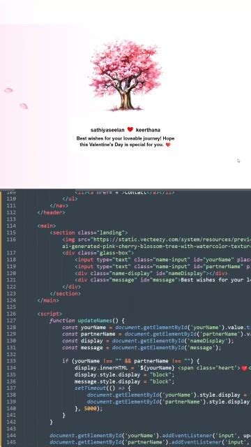 Simple Creative Website Design Ideas Using Html And Css Valentines Day