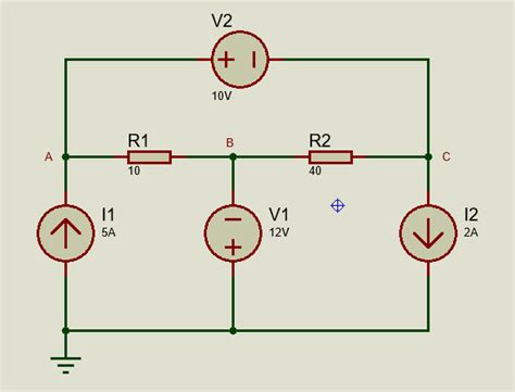 Circuit Analysis Supernode When There Is A Reference Node