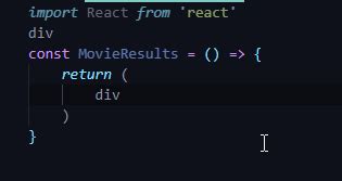 Newline Missing When Pressing Enter Between Open Close Html Tags In React Files When Tags Have