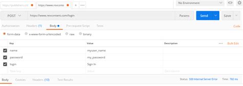 Rest Can I Pass Username And Password Directly In Form Data In