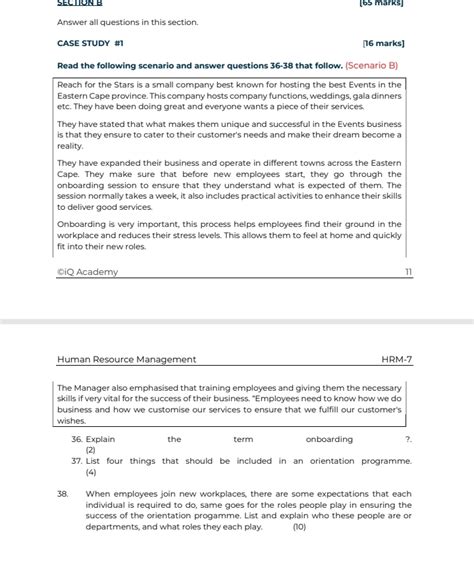 Solved Section B 65 ﻿marks Answer All Questions In This
