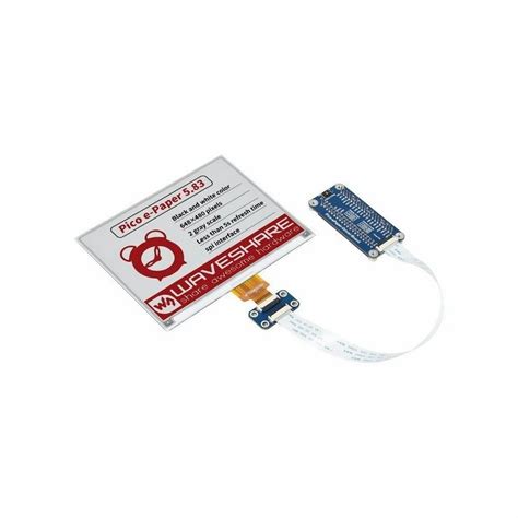 display size 119 232 h x 88 320 v waveshare 5 83inch e paper e ink
