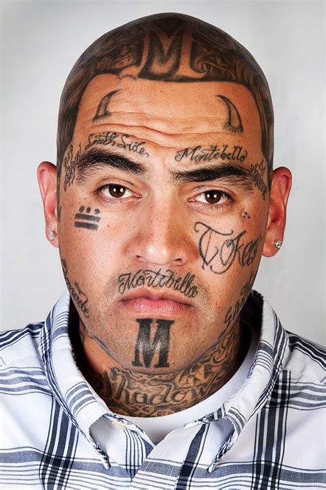 Gangster Face Tattoo