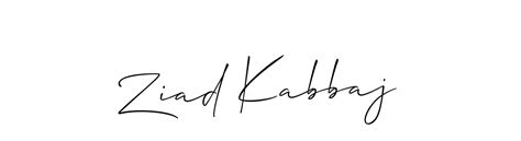99 Ziad Kabbaj Name Signature Style Ideas Free Esignature