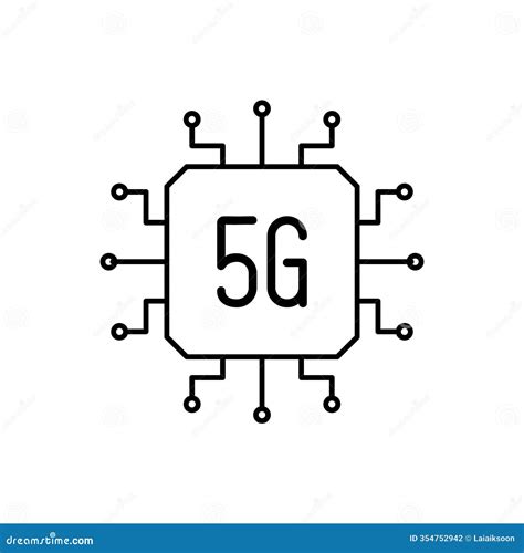 Set Processor Icon Isolated On White And Green Black Background Cpu