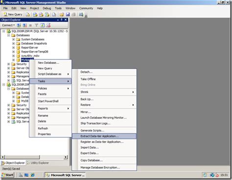 Content Master Technology Blog Data Tier Applications In Sql Server