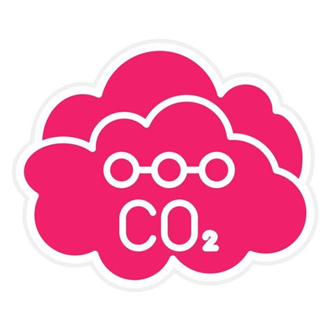 Premium Vector Carbon Dioxide Icon Style