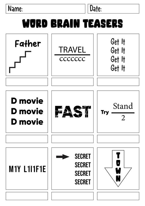 650 Free Printable Rebus Puzzles With Answers Pdf Artofit