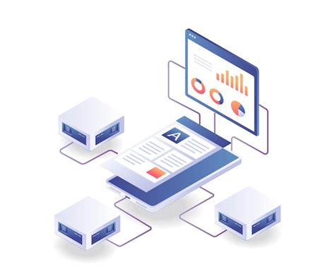 Premium Vector Smartphone Application Network Analysis