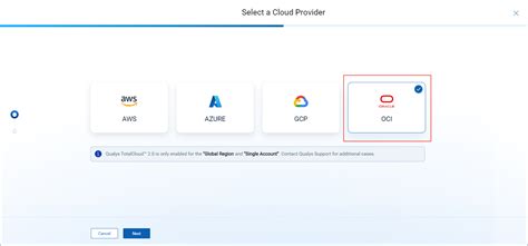 Oracle Cloud Infrastructure Onboarding