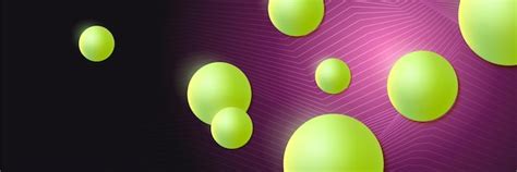 Premium Vector Abstract Green Circle Colorful Banner Background Gradient Dynamic Vibrant