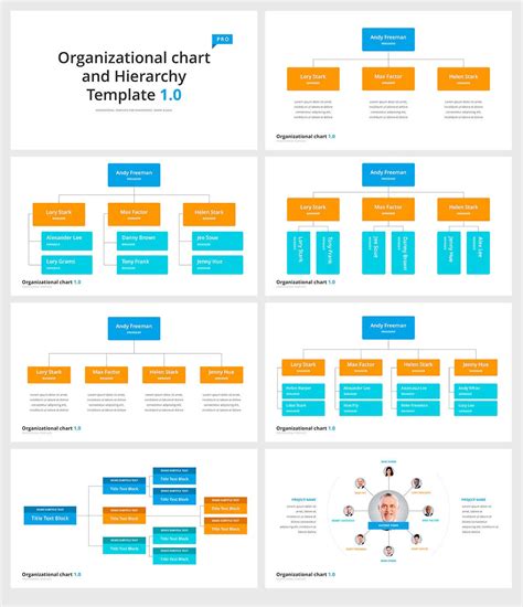 Organizational Chart And Hierarchy Template Etsy