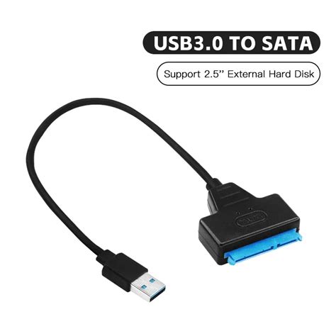 Usb 30 Sata 케이블 지지대 외장 Hdd Ssd 하드 드라이브 어댑터 케이블 컴퓨터 커넥터 컨버터 25 인치
