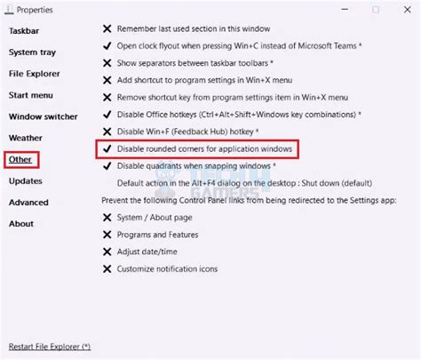 How To Disable Rounded Corners In Windows 11 Tech4gamers