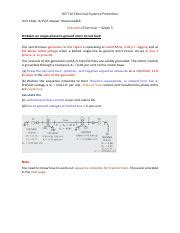 Solving Single Phase To Ground Fault In Electrical Systems Course Hero