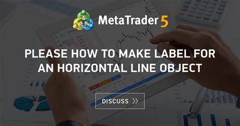 Please How To Make Label For An Horizontal Line Object Horizontal