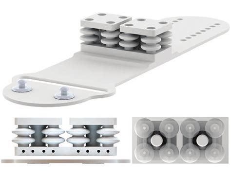 the design of the proposed soft haptic display with two hoxel actuators