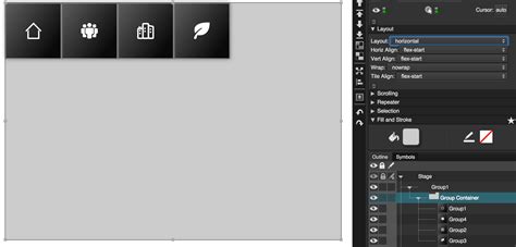 Horizontal Layout DGLogik