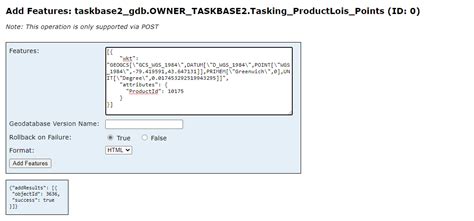 Does Addfeatures Endpoint Accept Wkt Format In The Esri Community