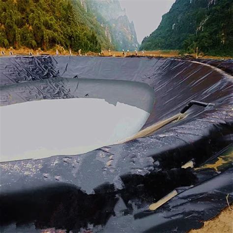 Hdpe Geomembrane Welding Machine Hdpe Smooth Geomembrane Hdpe Geomembrane For Landfill