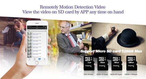 WiFi Mini Module DIY P HD Spy Camera Hidden Camera Surveillance