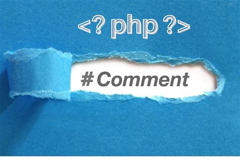 Php Comment How To Stop Code Execution And Write Descriptions