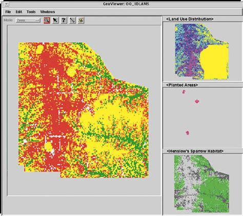geoviewer provides real time spatially oriented displays for four