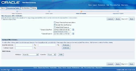 Oracle Flow Manufacturing Users Guide