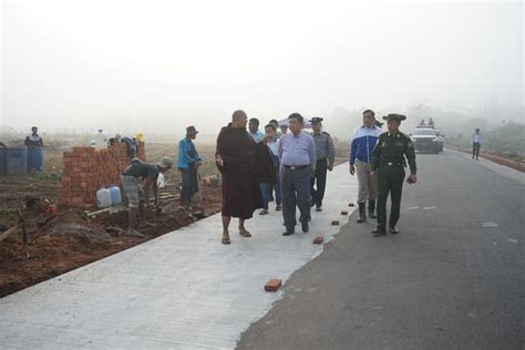 မွန်ပြည်နယ်ဝန်ကြီးချုပ် မော်လမြိုင်မြို့တွင်း စိမ်းလန်းစိုပြေရေး စုပေါင်းသန့်ရှင်းရေး ဆောင်ရွက