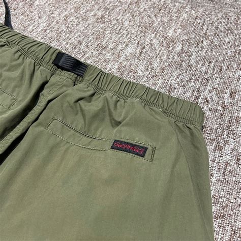 Xl 그라미치 올리브 카키 루즈테이퍼드 팬츠 면바지 후루츠패밀리