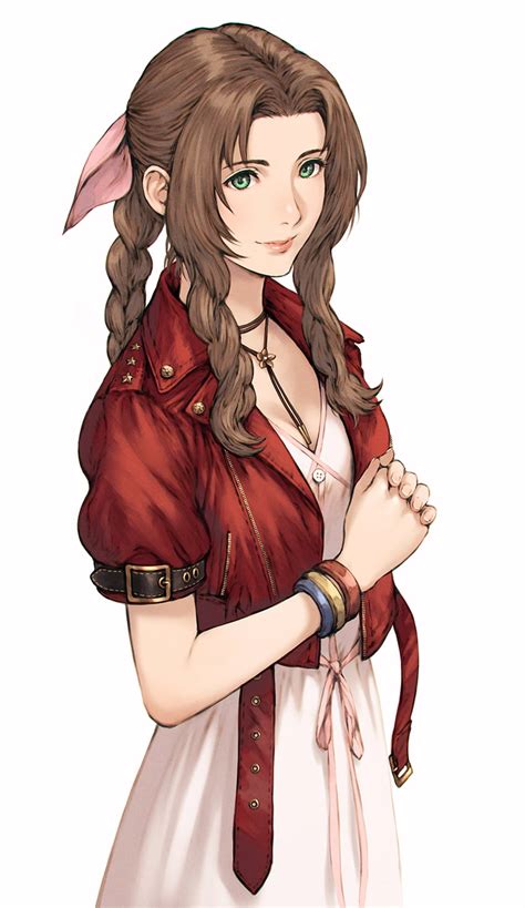 Aerith Gainsborough Final Fantasy And More Drawn By Makimura Shunsuke Danbooru