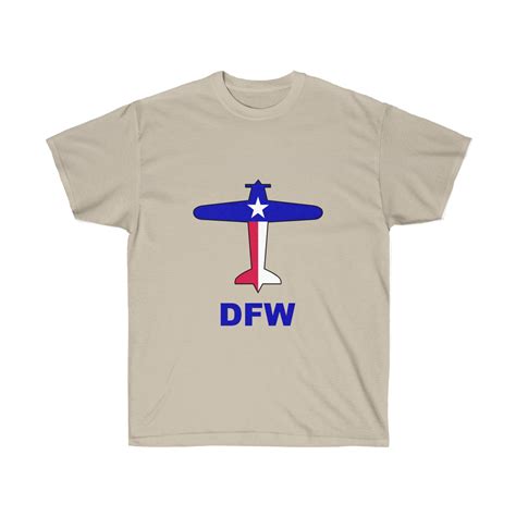 Texas Dallasfort Worth International Airport Dfw Ultra Cotton Tee T