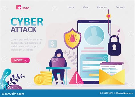 Hacker Breaks Into User Accounts And Injects Malware Cybercriminal Steals Personal Data Money