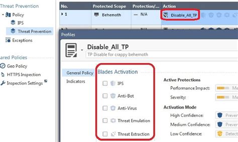 solved ips exceptions and profiles post migration to r80 check
