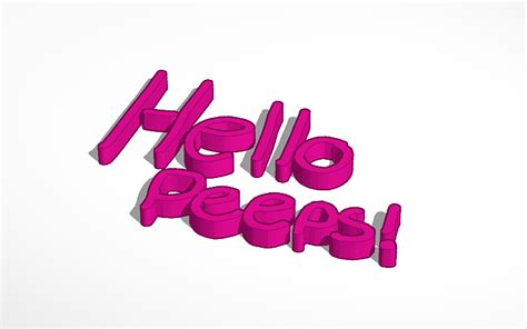 3d Design Random Design Tinkercad