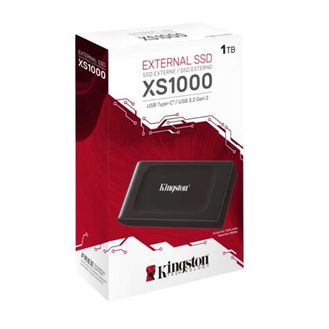 DISCO EXTERNO SSD 1 TB KINGSTON XS1000