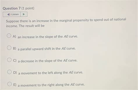 solved question 7 1 ﻿point listensuppose there is an