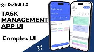 SwiftUI Task Management App UI Complex UI MVV Doovi