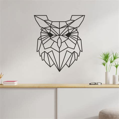 Črtna Slika Sova 2 Lambr