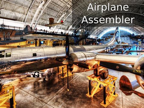 Airplane Assembler By Lnzmarsh