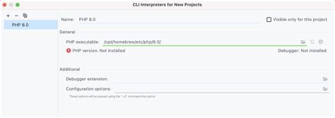 Laravel Mac M1 Not Able To Map PHP 8 0 As A CLI Interpreter Within