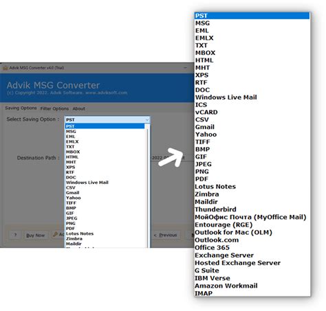 Msg Converter Export Msg Files Into 25 Formats