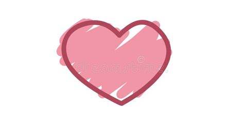Hand Drawn Love Heart Animation Stock Footage Video Of Drawn Romance