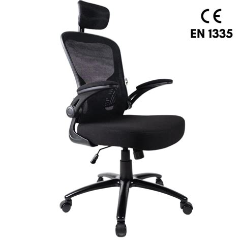 Silla De Oficina Sillón Giratorio Regulable Ergonómico Certificado En