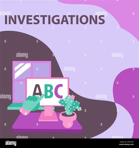 Handwriting Text Investigations Word For The Formal Action Or Systematic Examination About