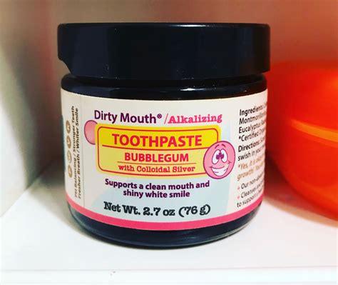 Dirty Mouth Toothpaste The Best Natural Organic Teeth Cleaner Primal