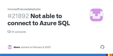 not able to connect to azure sql · issue 21892 · microsoft