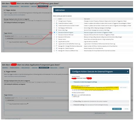 Solarwinds Alert Execute An External Program Failed Modern Dashboards The Solarwinds