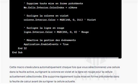 Comment Utiliser Chatgpt Pour écrire Une Macro Vba Excel Sans Savoir Coder Et Automatiser Excel