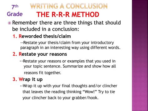 Conclusion Paragraph Examples